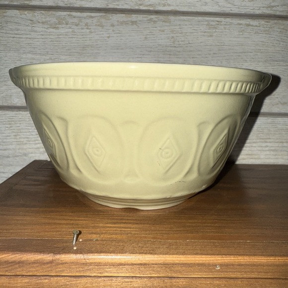 Kitchen | Vintage Gripstand Style Ceramic Glazed Mixing Bowl Made In ...
